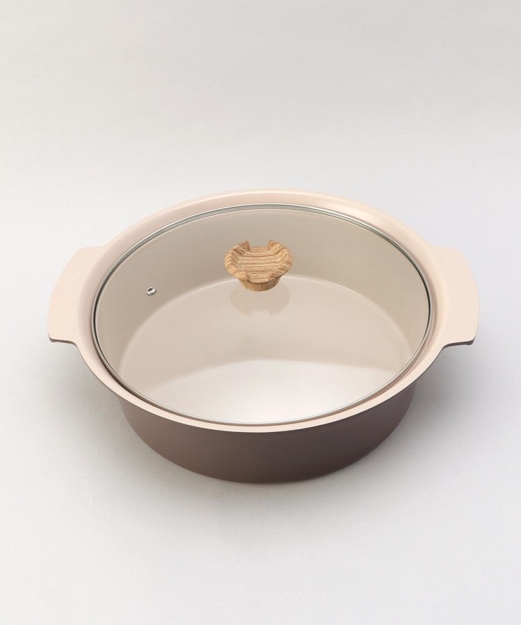 アルモンデ IH対応卓上鍋 30cm BR | KOBUNSHA SELECT SHOP | アルモンデ IH対応卓上鍋 30cm BR